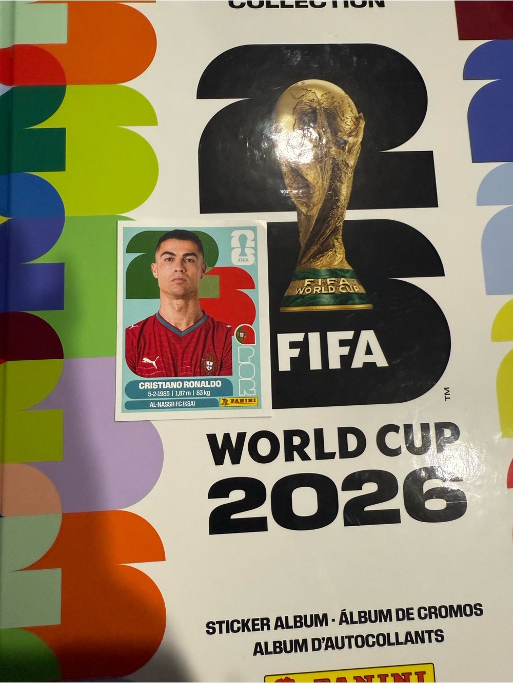 Panini | Other | Panini Fifa World Cup 226 Sticker Cristiano Ronaldo ...